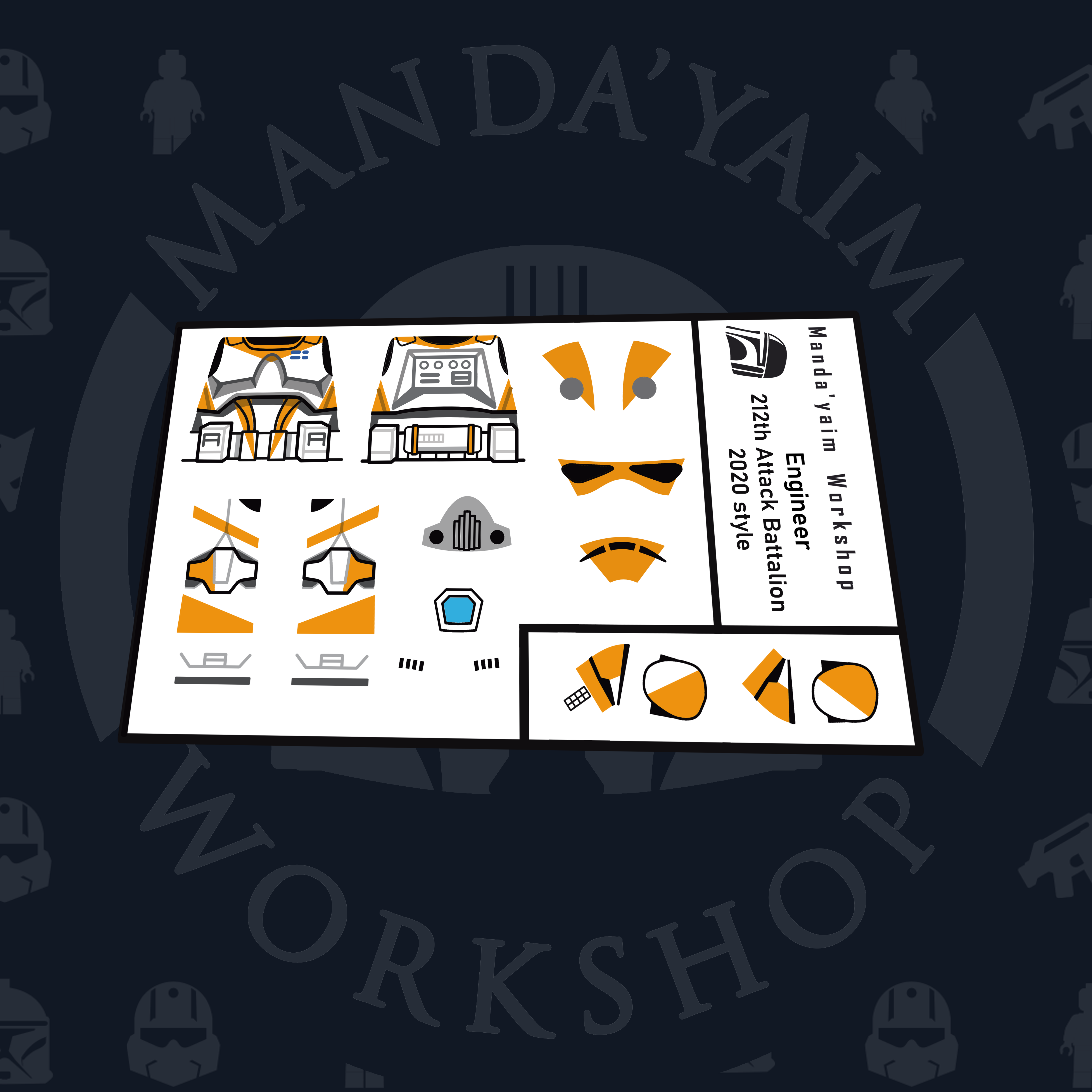 212th Engineer decal – Manda'yaim Workshop