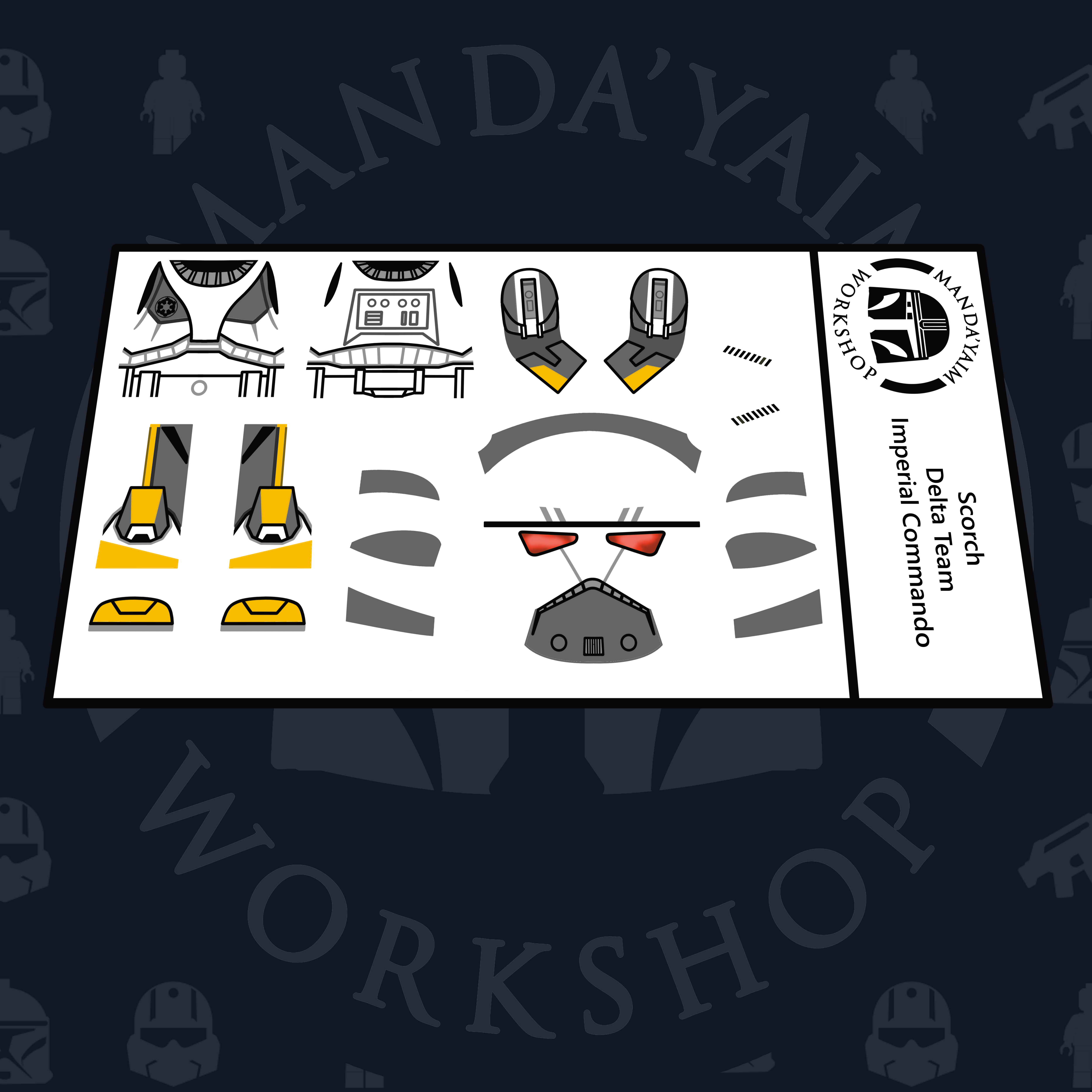 Imperial Commando Scorch – Manda'yaim Workshop