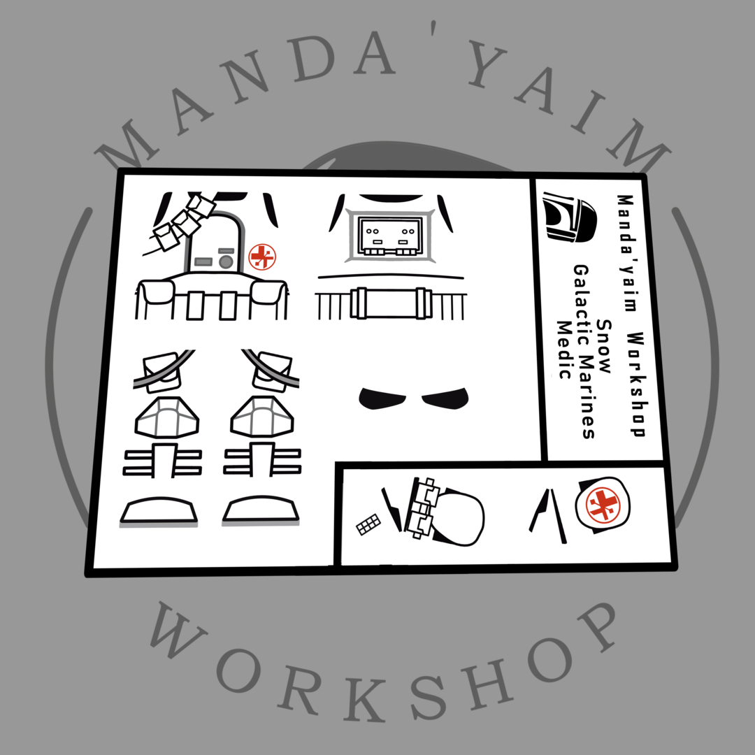 21st Snow Galactic Marine Medic – Manda'yaim Workshop