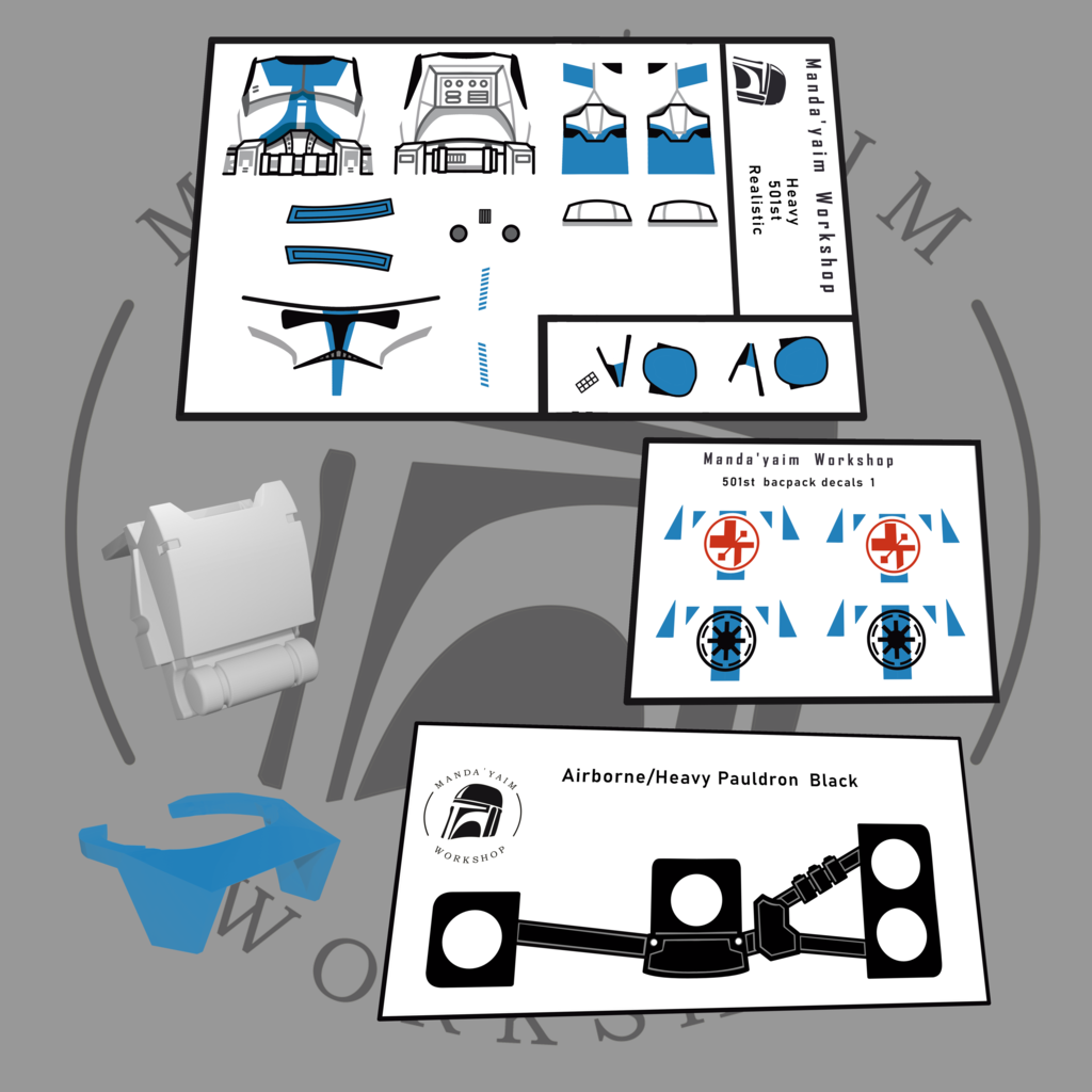 501st Heavy Trooper – Manda'yaim Workshop