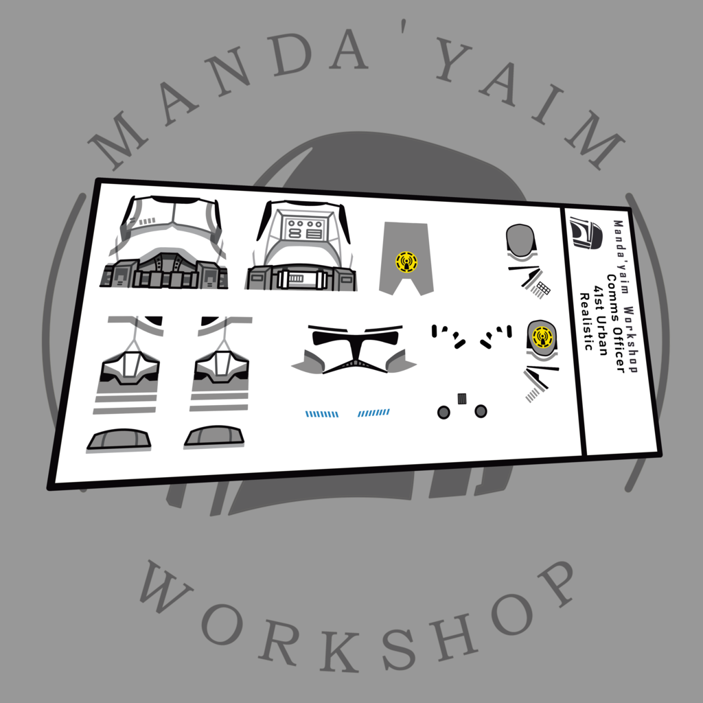 41st Urban Comms Trooper – Manda'yaim Workshop