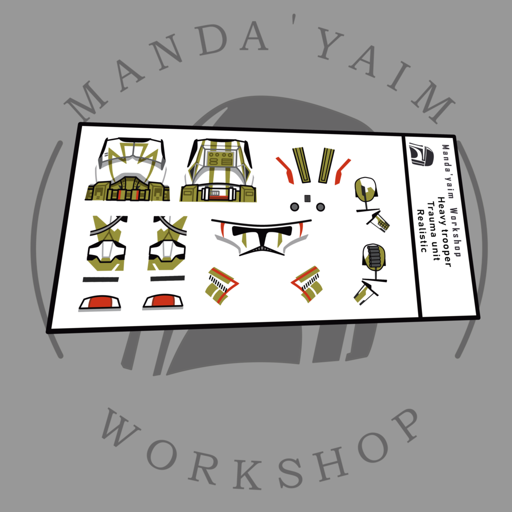 Trauma Unit Heavy Trooper – Manda'yaim Workshop