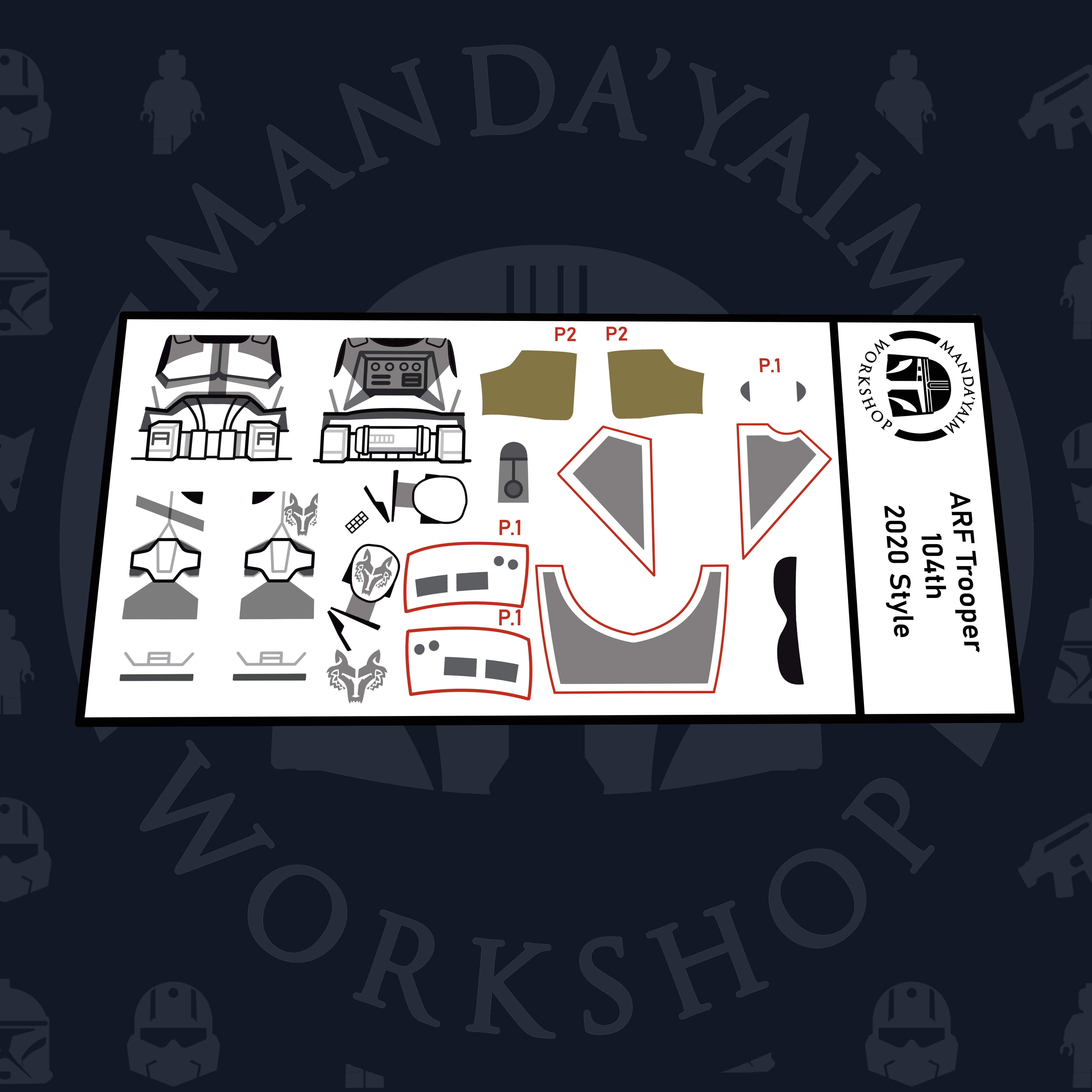 ARF Trooper 104th decal – Manda'yaim Workshop