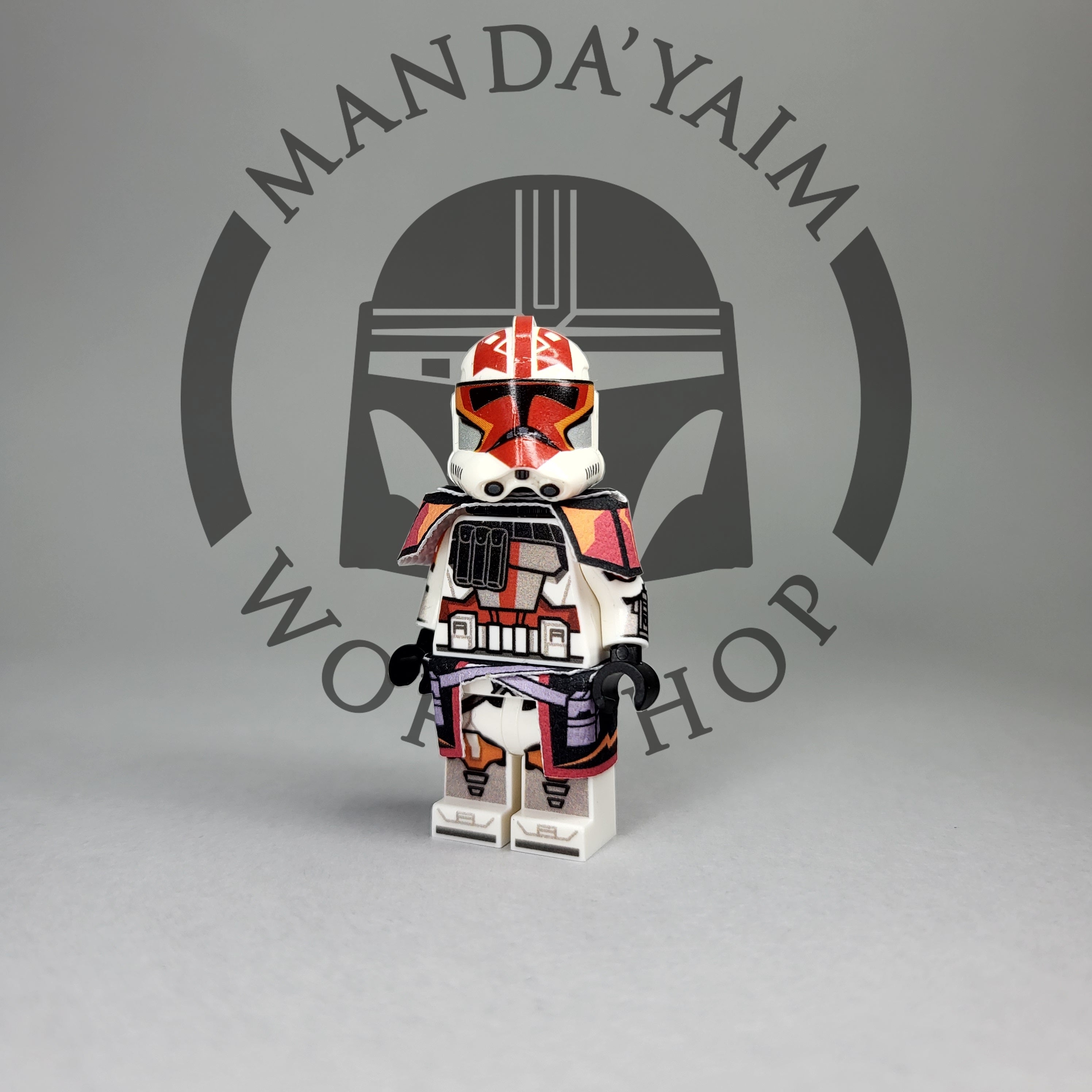 332nd ARC trooper Crimson figure – Manda'yaim Workshop