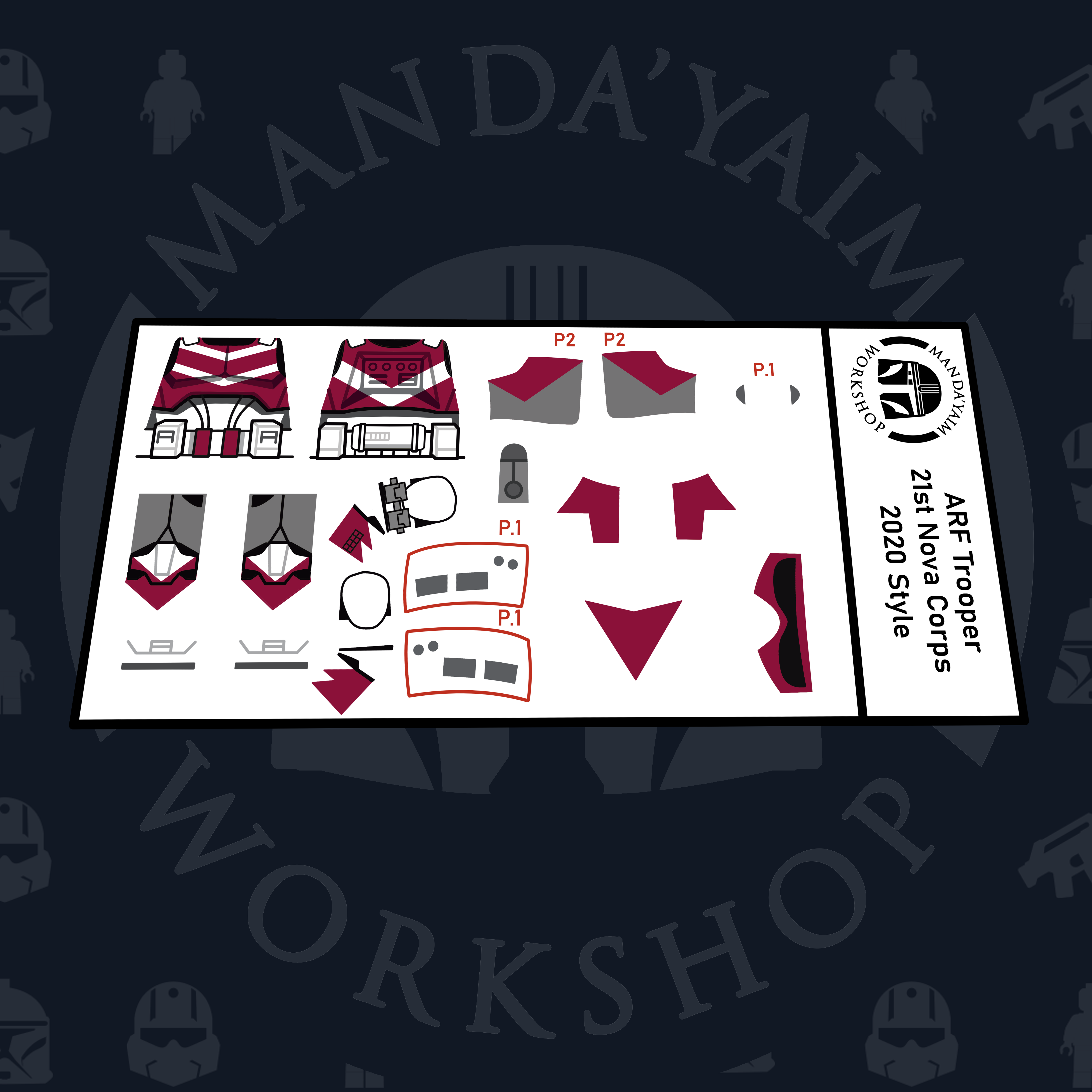 ARF Trooper 21st decal – Manda'yaim Workshop