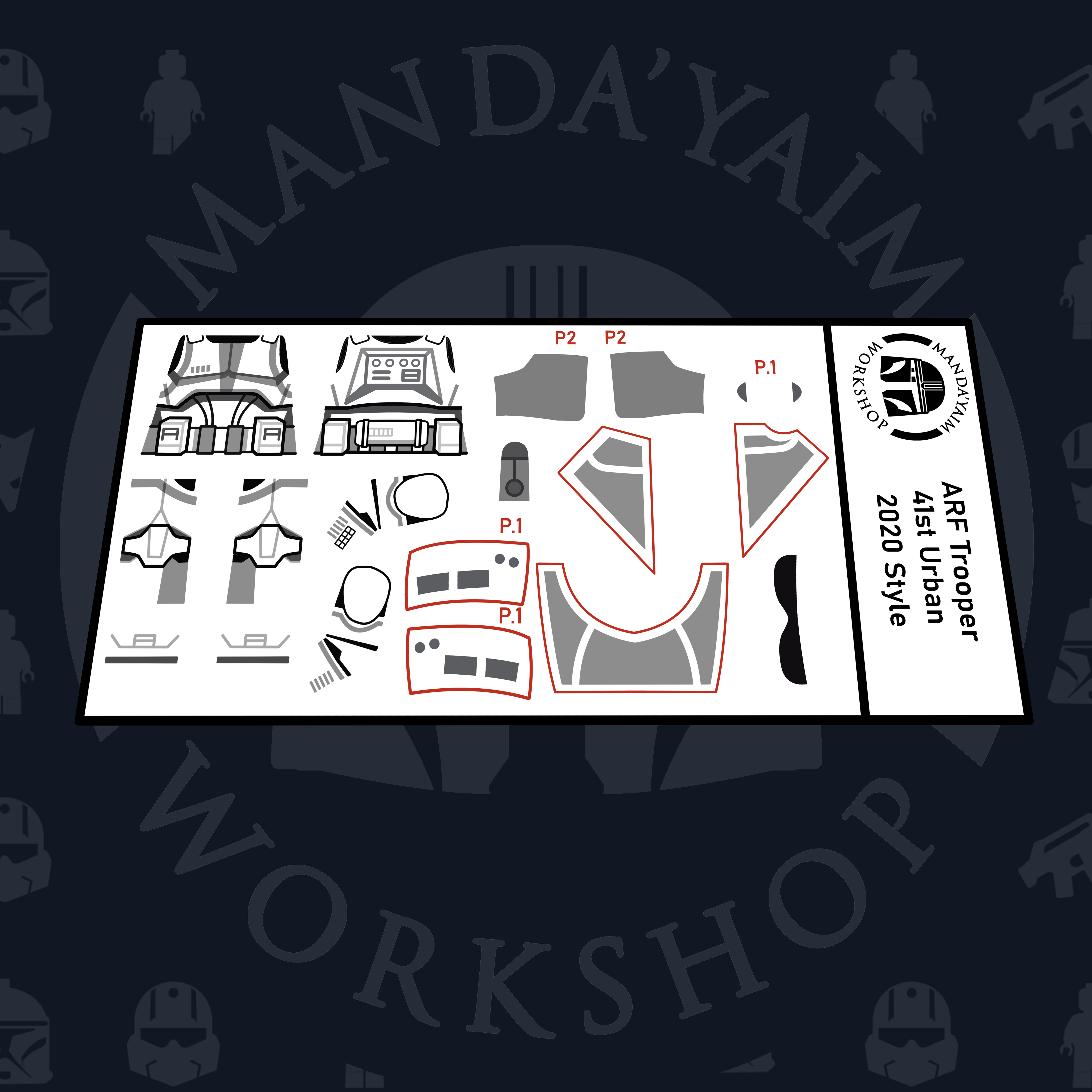 ARF Trooper 41st Urban decal – Manda'yaim Workshop
