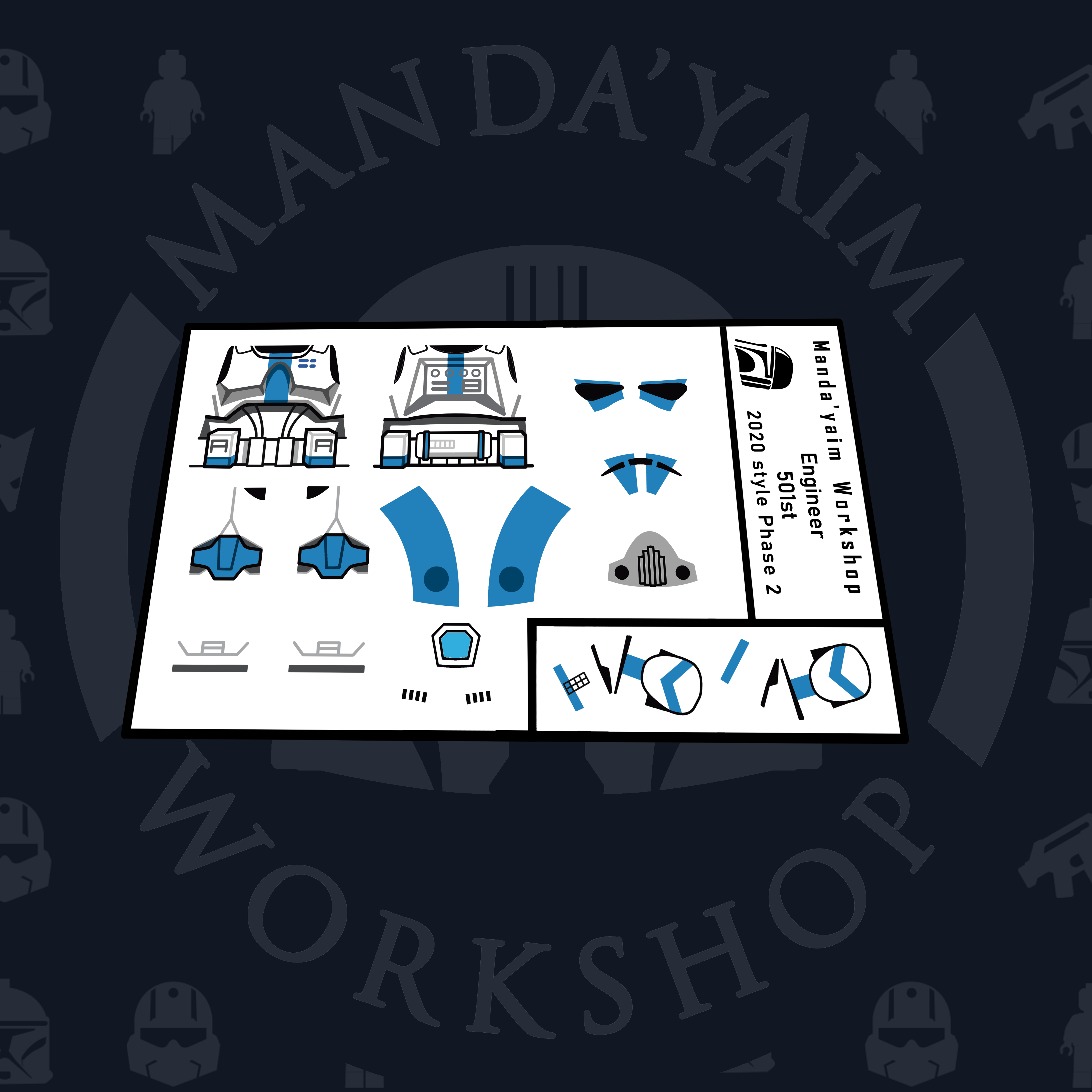 501st Engineer decal – Manda'yaim Workshop