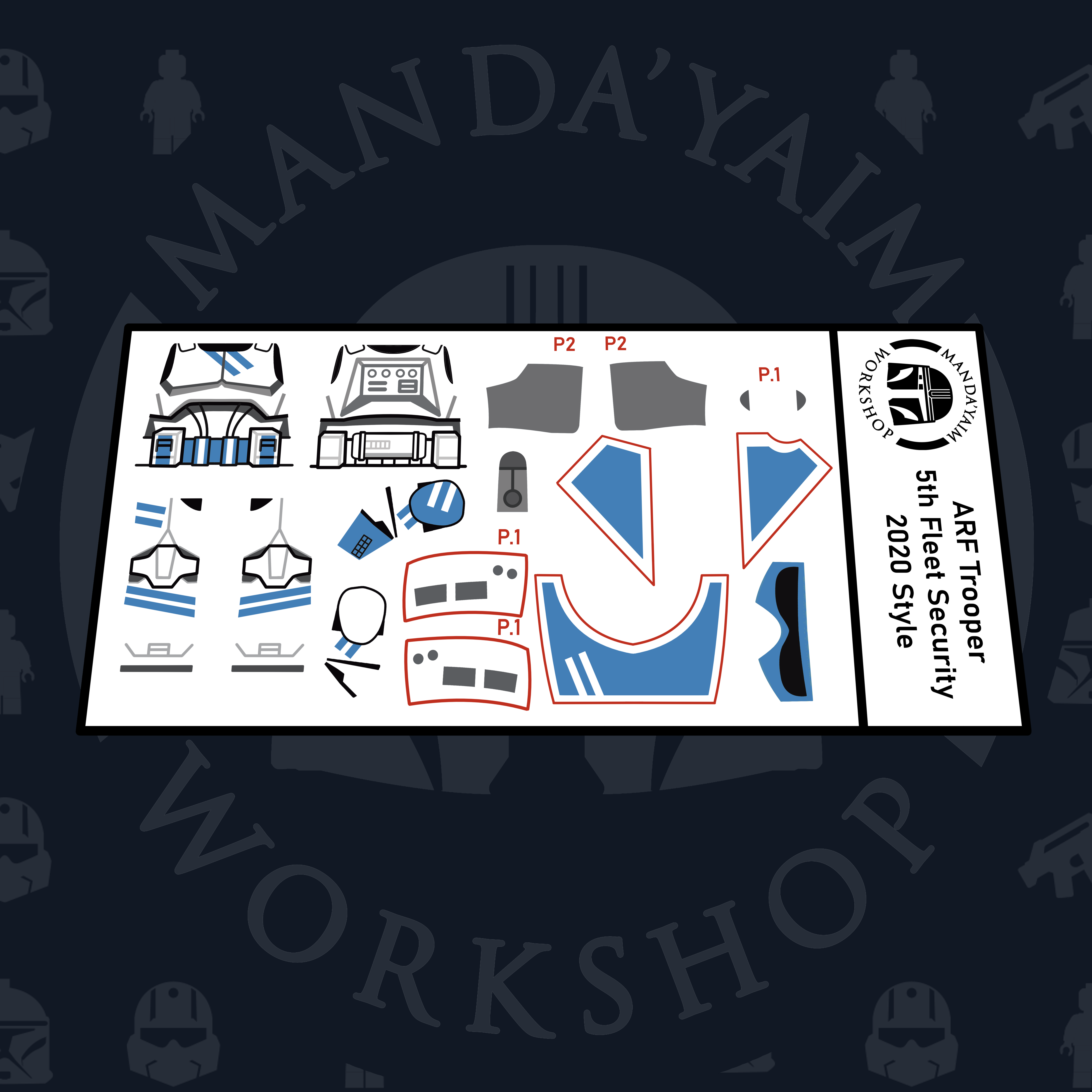 ARF Trooper 5th decal – Manda'yaim Workshop