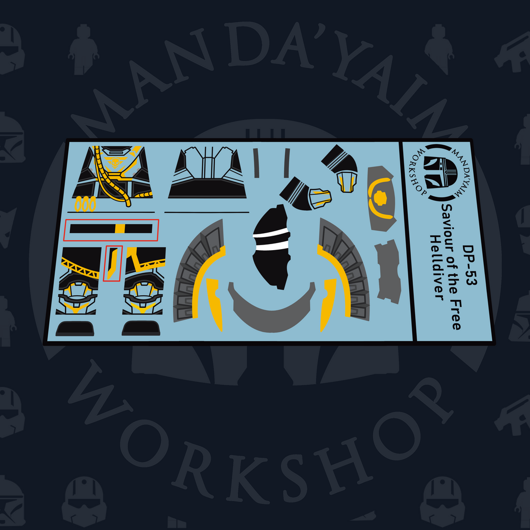 Helldivers decals – Manda'yaim Workshop