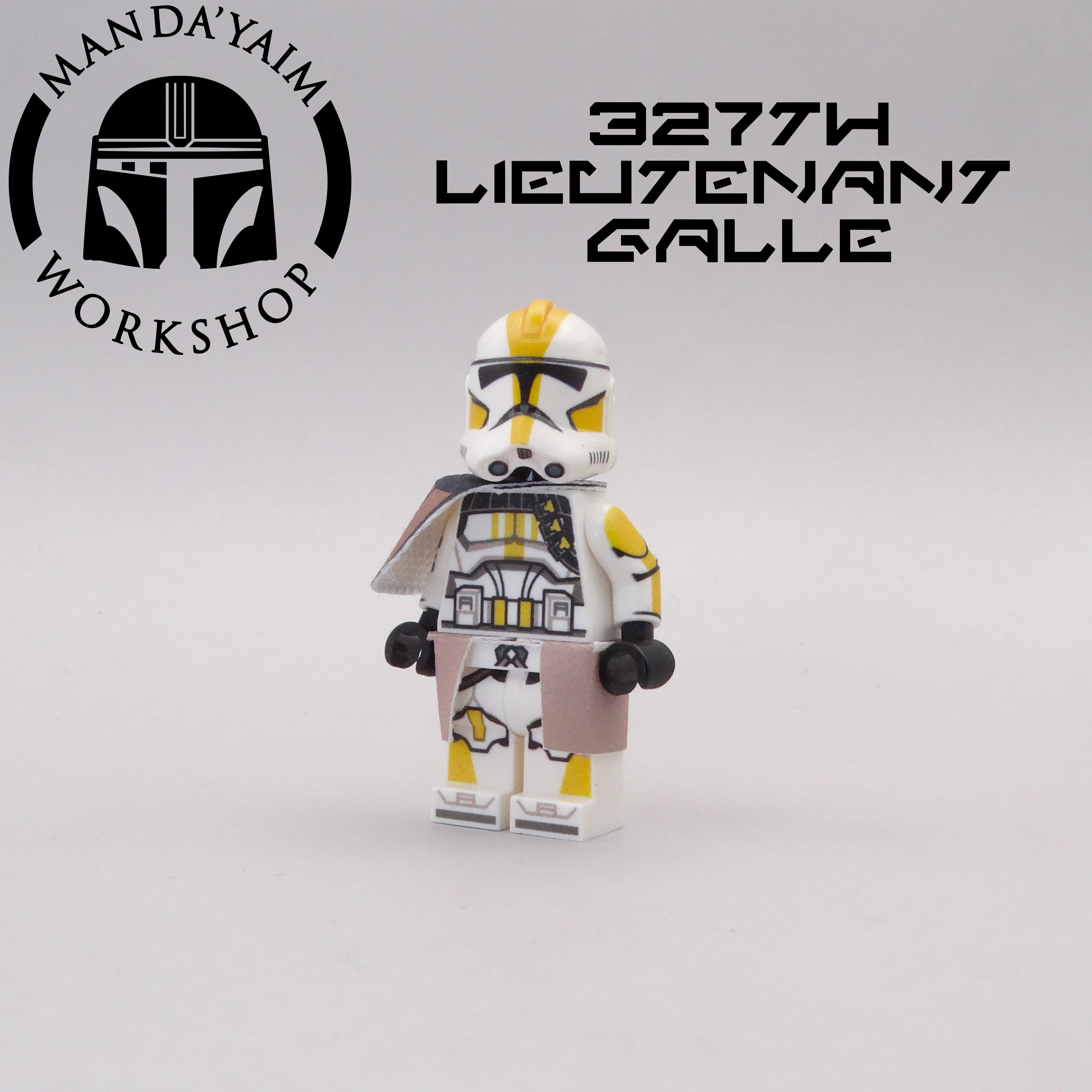 Yellow Lieutenant figure – Manda'yaim Workshop