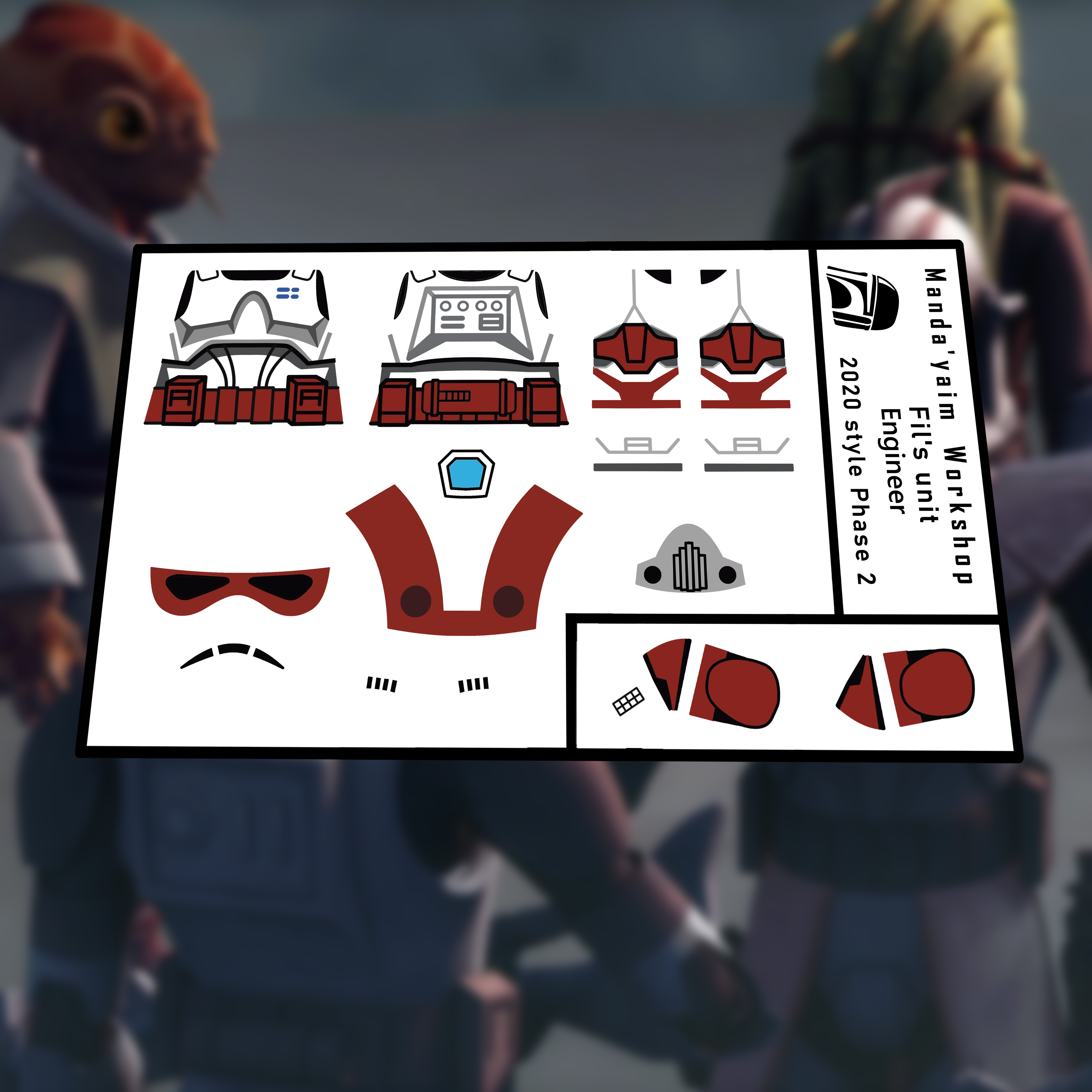 Martyr Unit Engineer decal – Manda'yaim Workshop