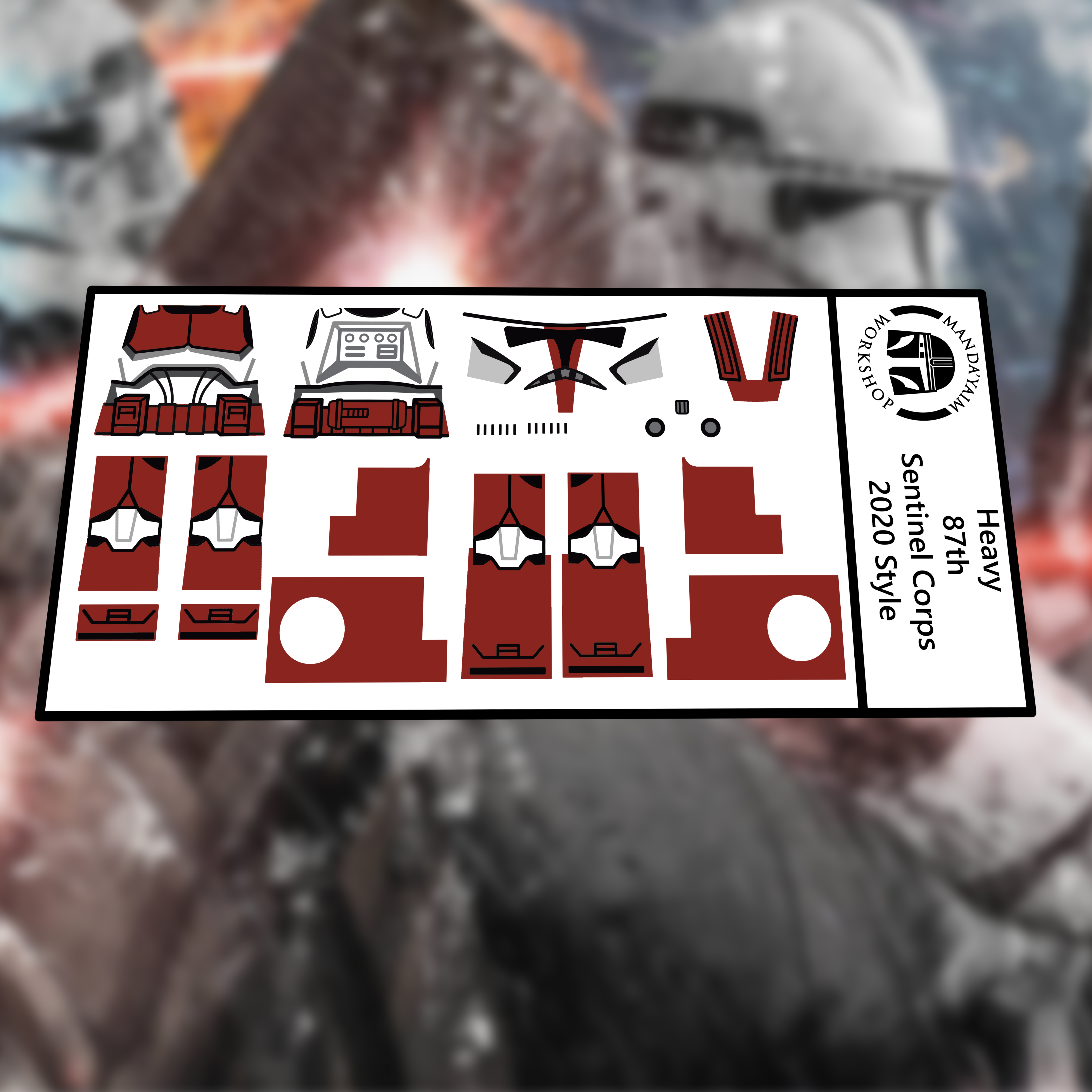 87th Heavy Trooper decal – Manda'yaim Workshop