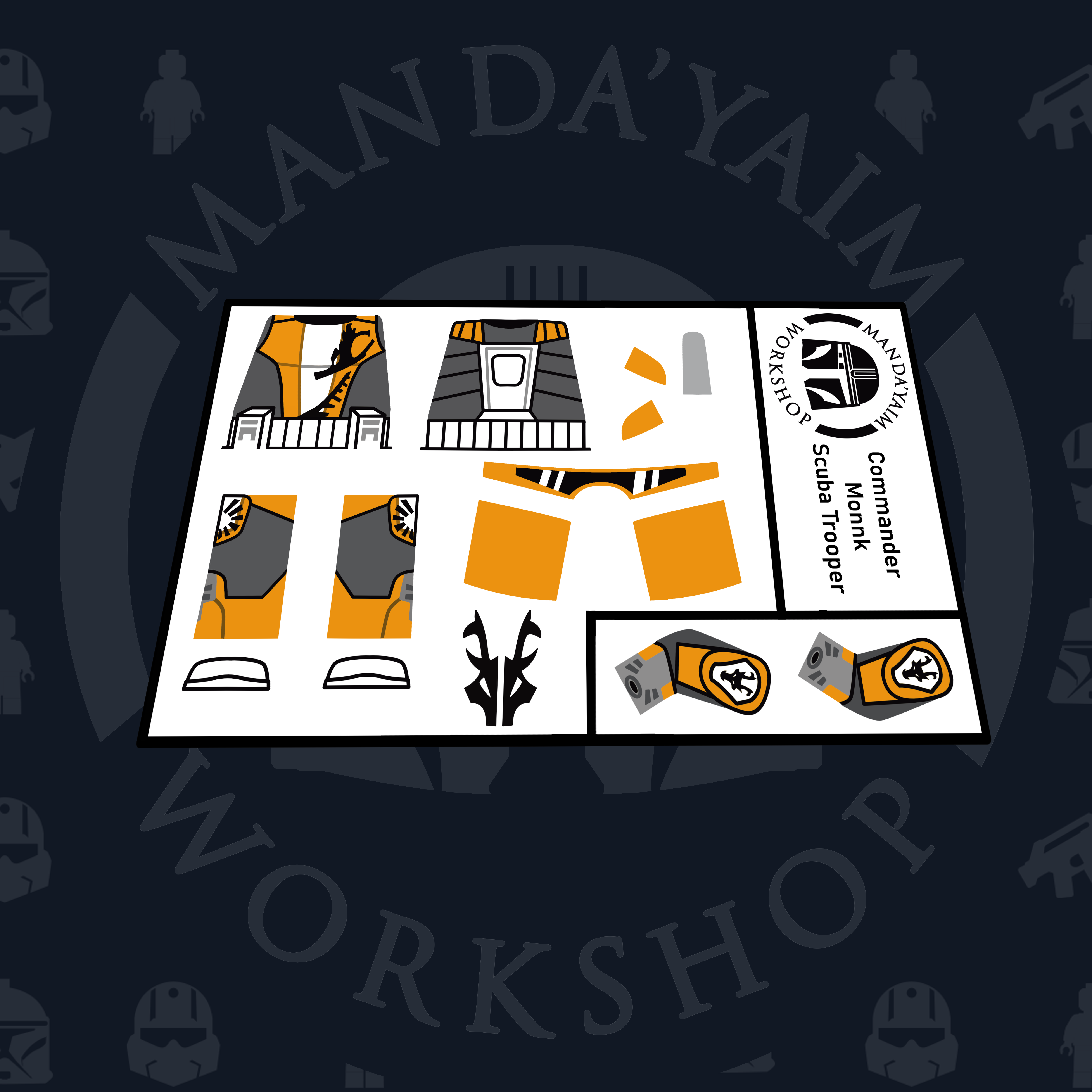 Monnk Unit decals – Manda'yaim Workshop