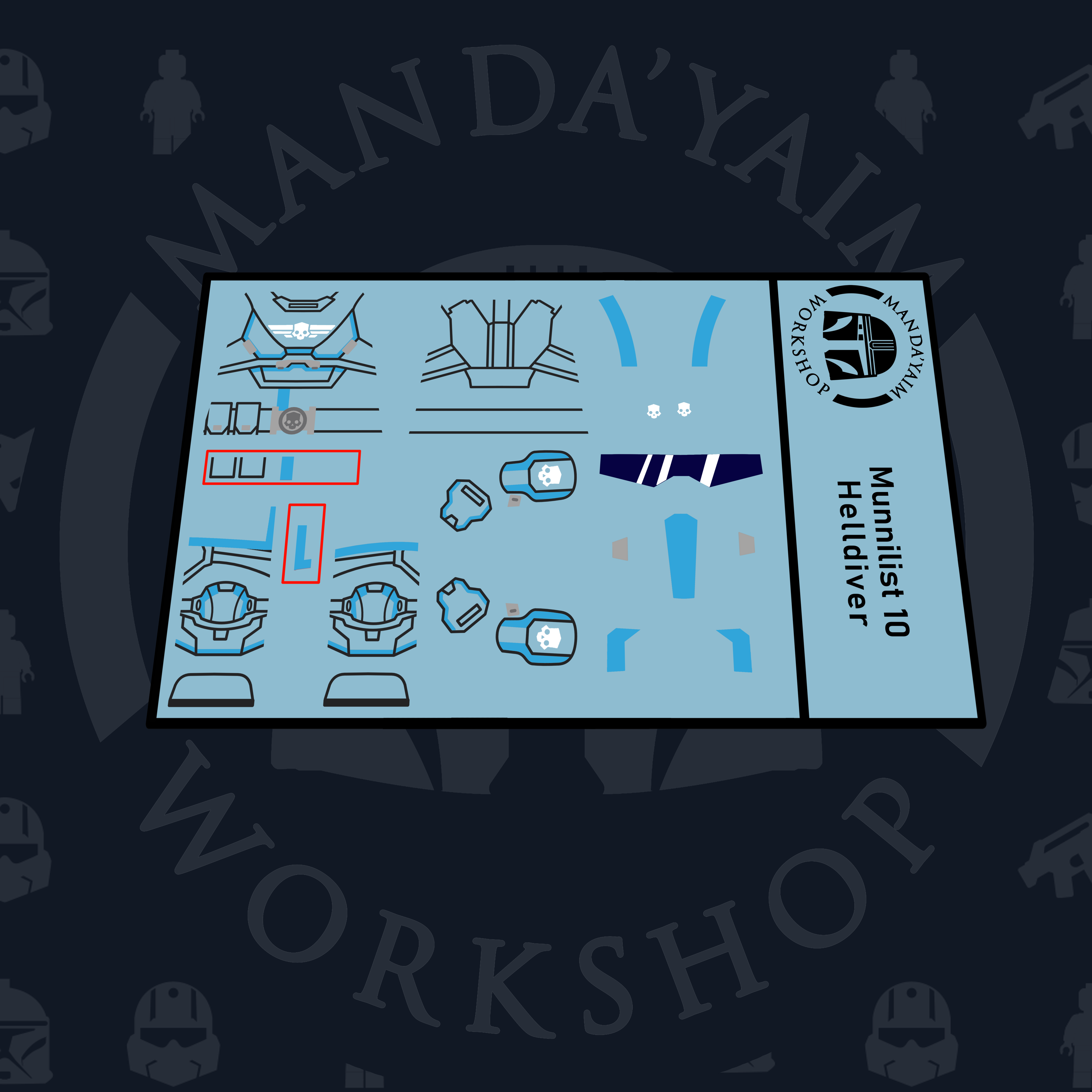 Helldiver Munilist 10 decal – Manda'yaim Workshop