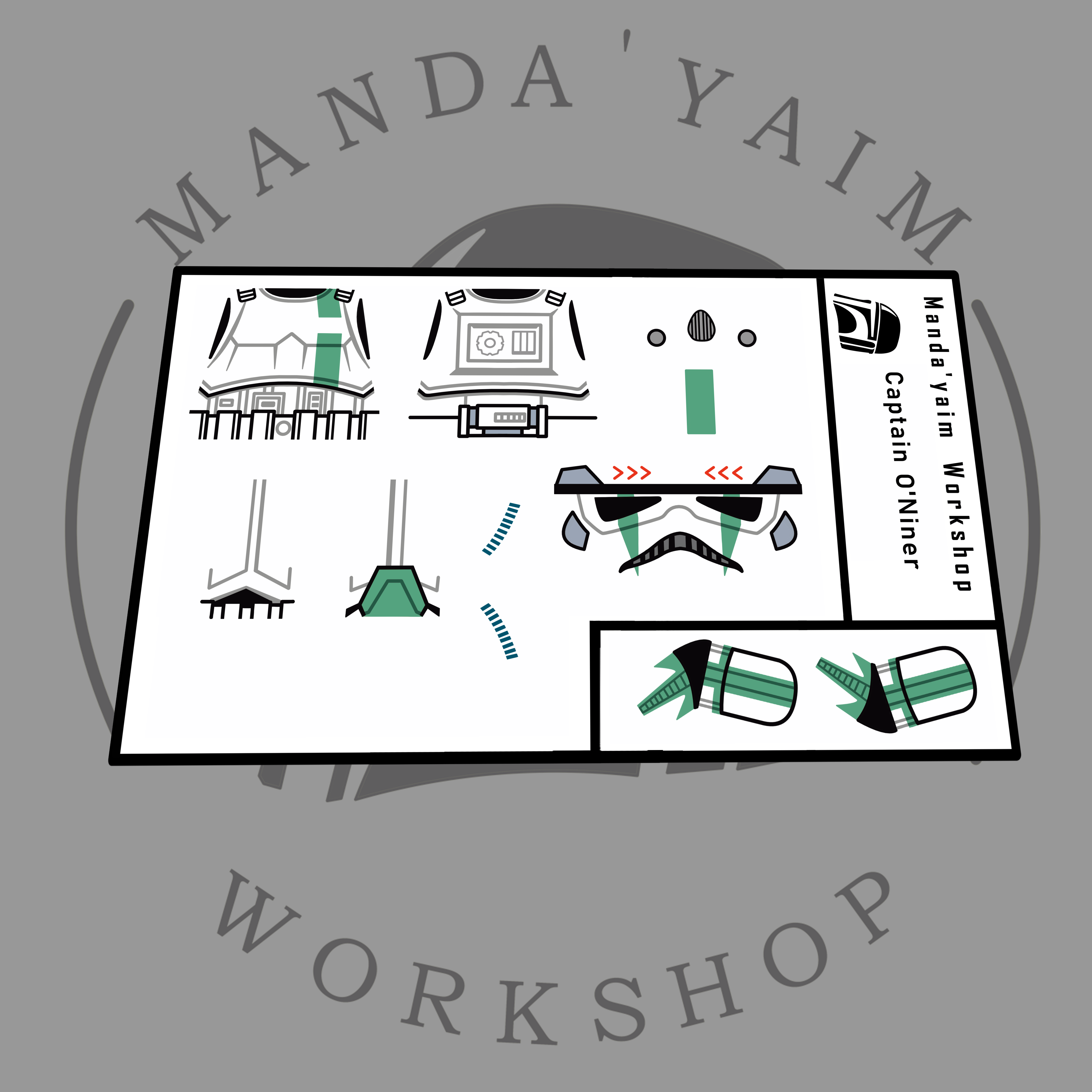 Captain O'Niner Stormtrooper – Manda'yaim Workshop