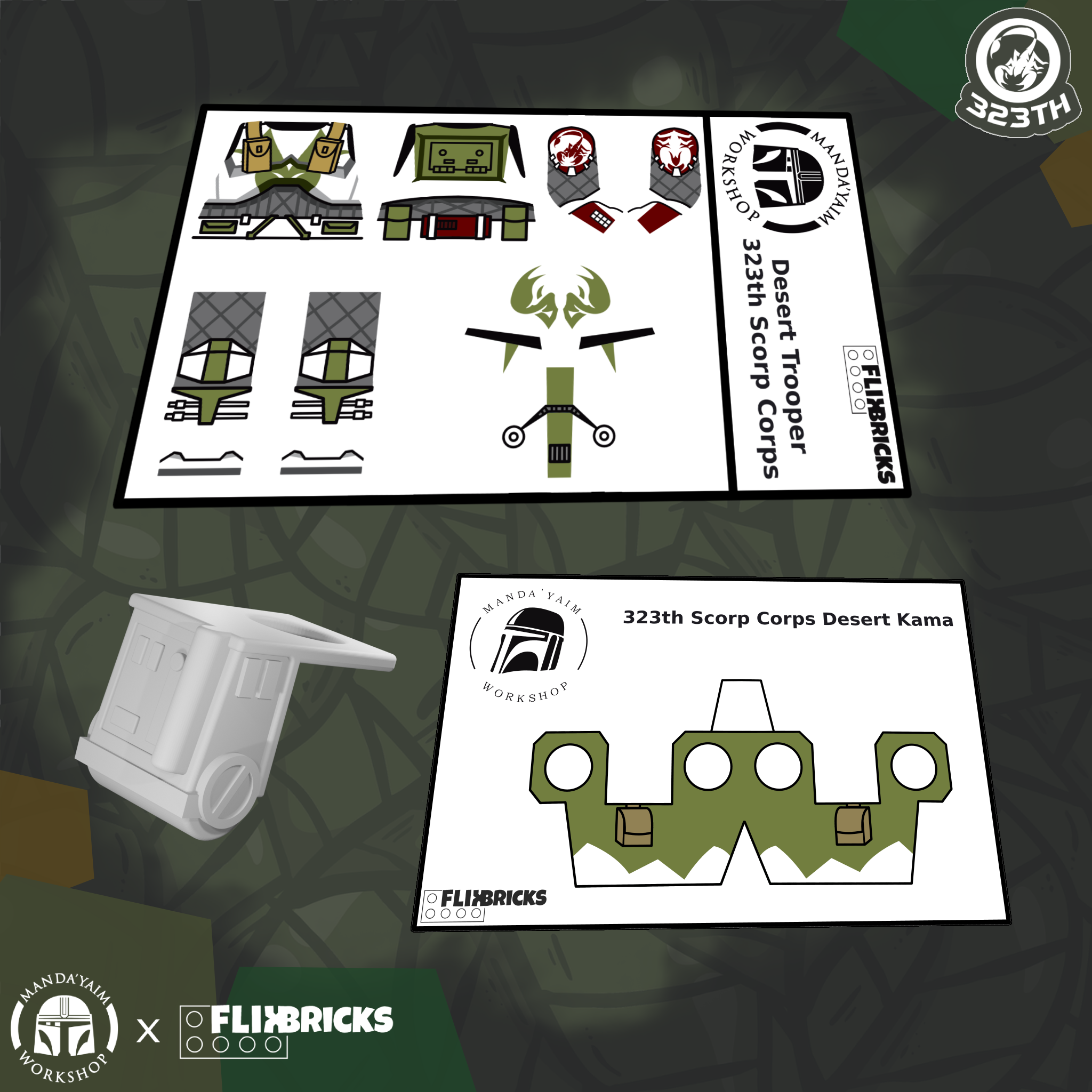Scorp Corps Desert Trooper – Manda'yaim Workshop