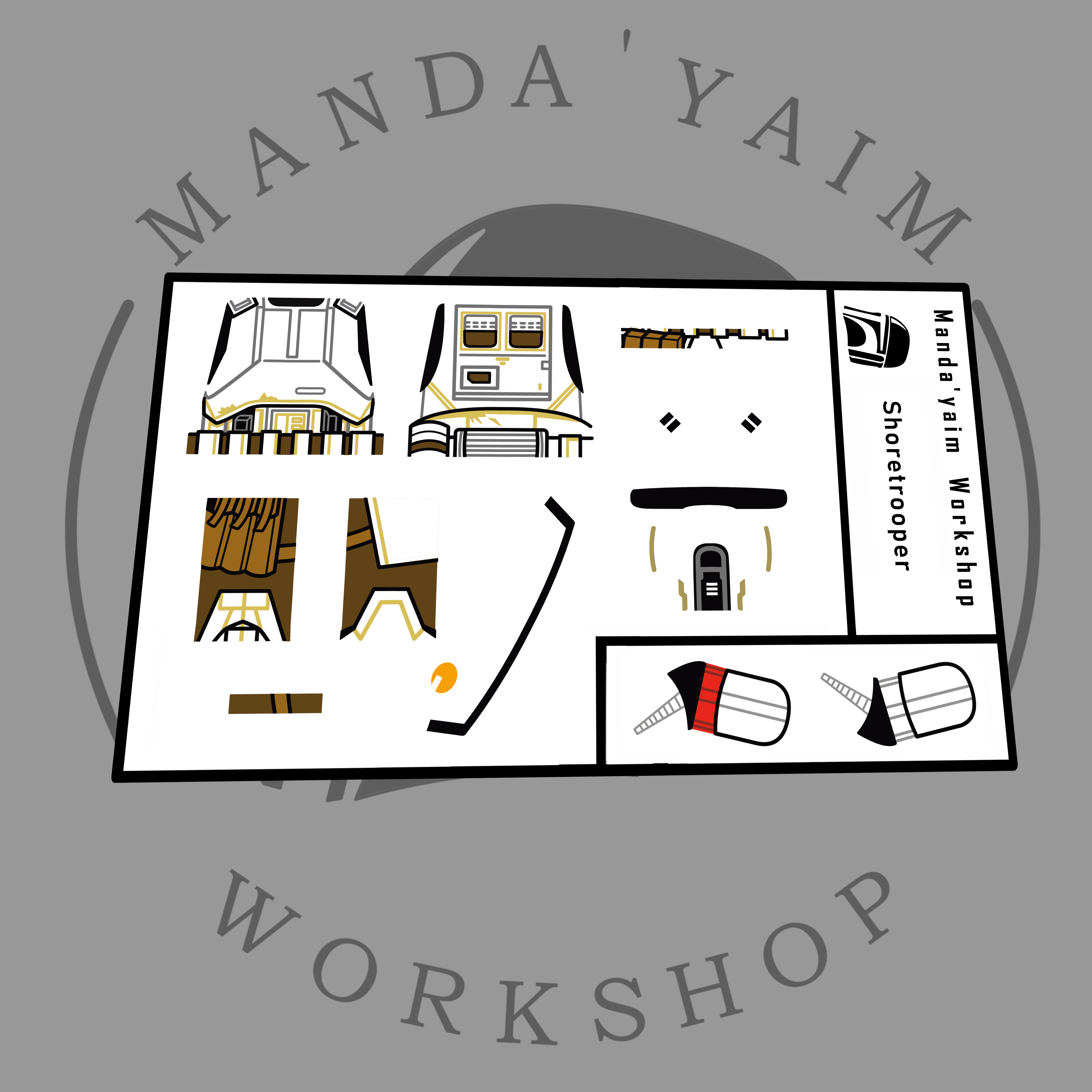 Shoretrooper/Tank Pilot decals – Manda'yaim Workshop