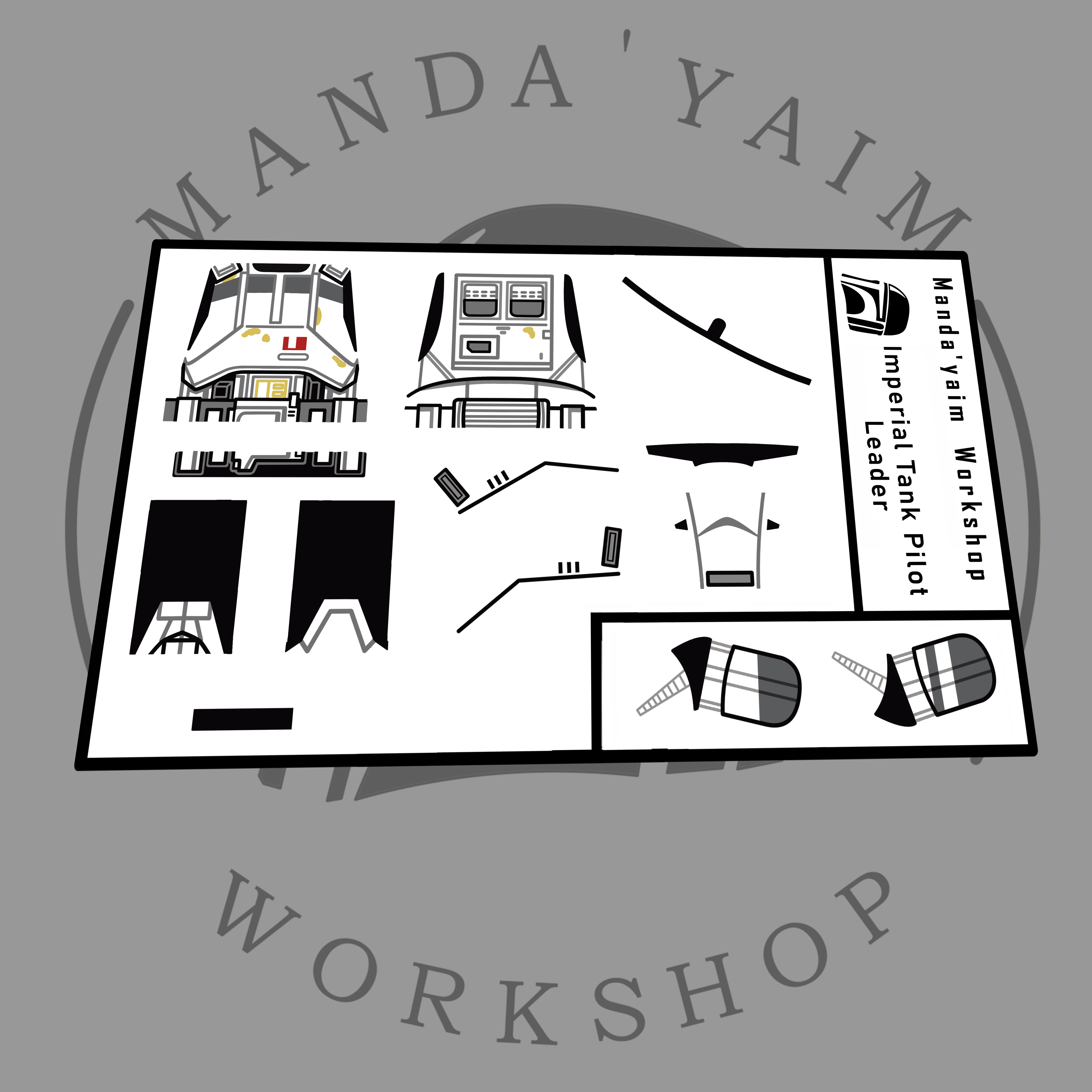 Imperial Tank Pilot Leader – Manda'yaim Workshop