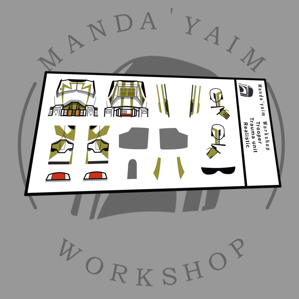 Trauma Unit ARF Trooper – Manda'yaim Workshop