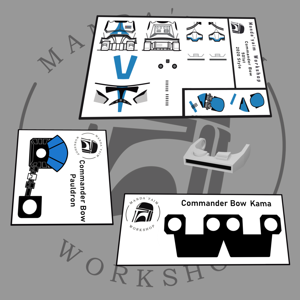 501st Commander Bow – Manda'yaim Workshop