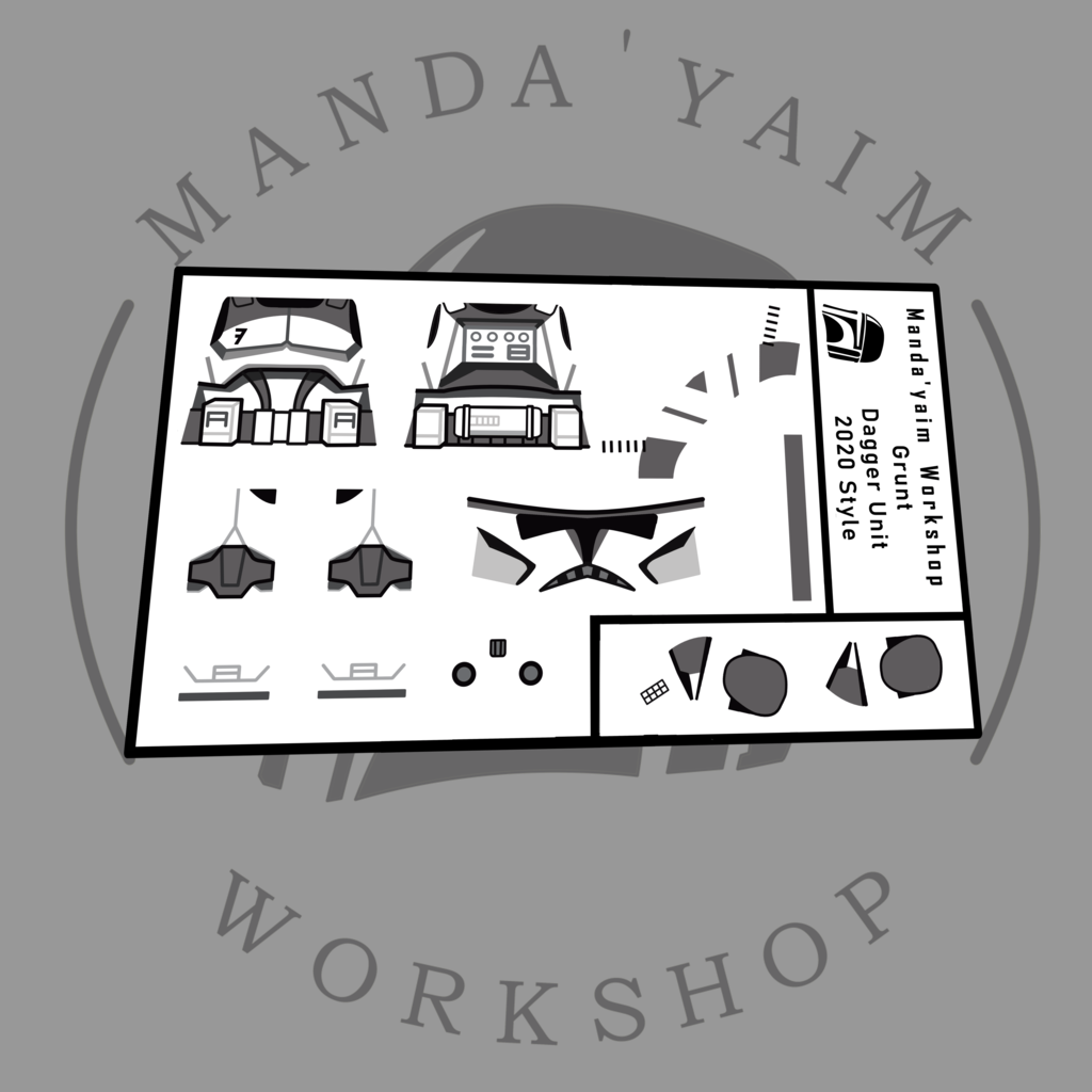 104th Dagger Unit Trooper – Manda'yaim Workshop