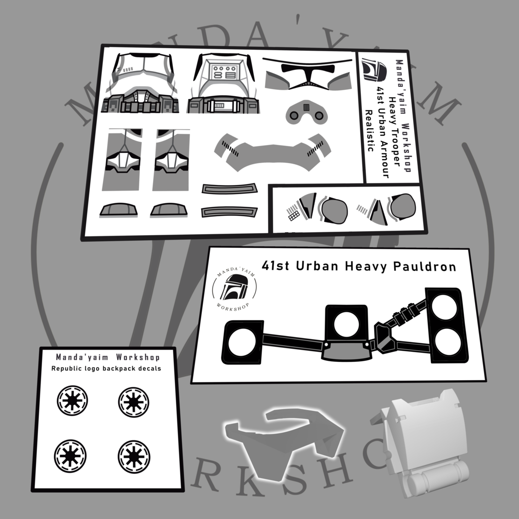 41st Urban Heavy Trooper – Manda'yaim Workshop
