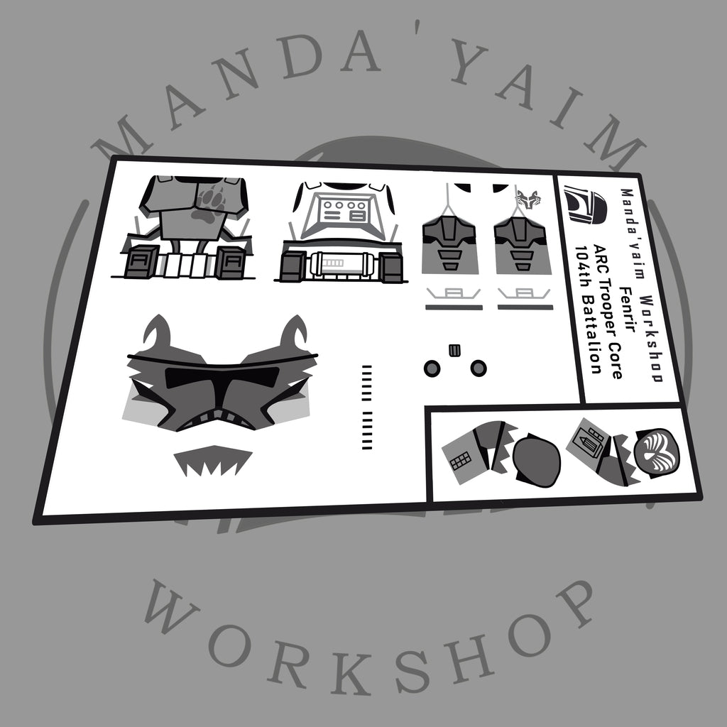 104th ARC Trooper Fenrir – Manda'yaim Workshop
